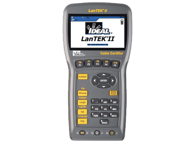 IDEAL LanTEK 2 CAT6 Cable Certifier | Instrument Hire UK